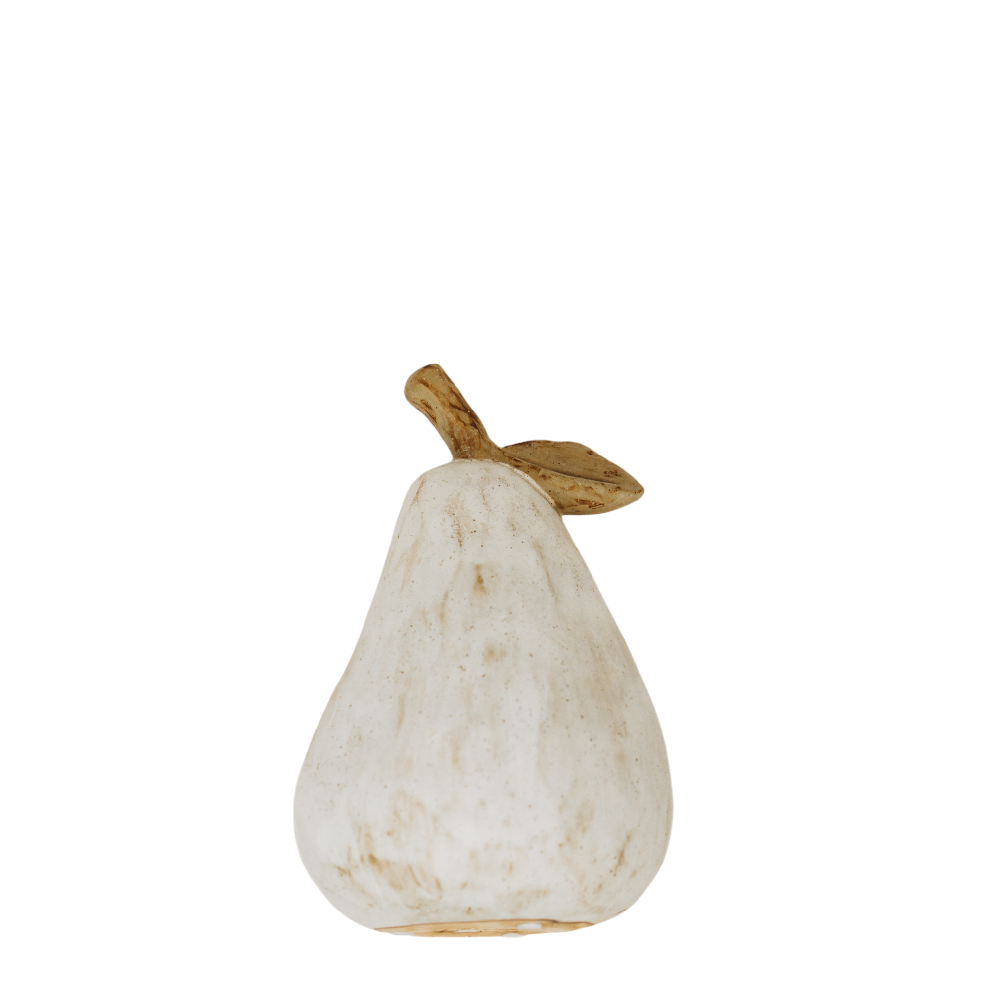 N104 Ceramic Pear 6.25" x 6" x 9.75"H PK 3 | Myrians Wholesale Décor