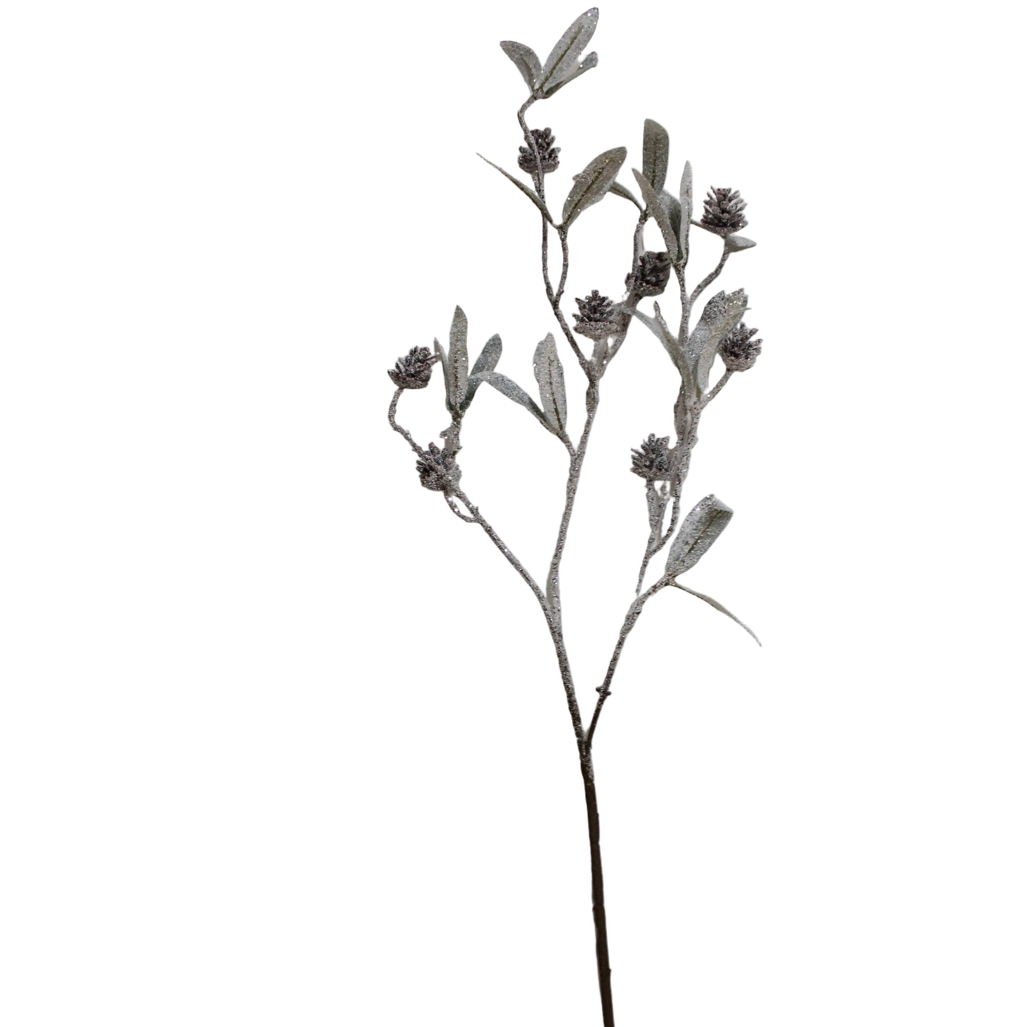 ST126 Pinecone Stem 26" PK24 | Myrians Wholesale Décor